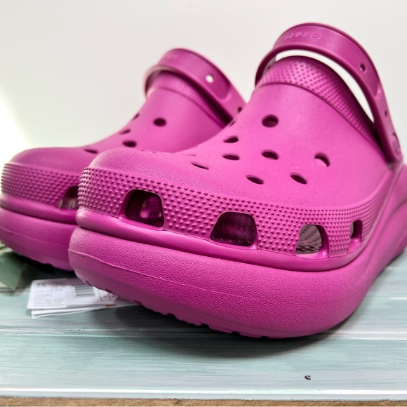 CROCS | Shoes | Crocs Mens Platform Pink Crush Clogs New With Tags ...